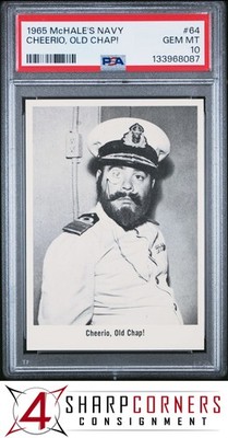1965 McHALE'S NAVY #64 CHEERIO OLD CHAP! POP 7 PSA 10 | eBay