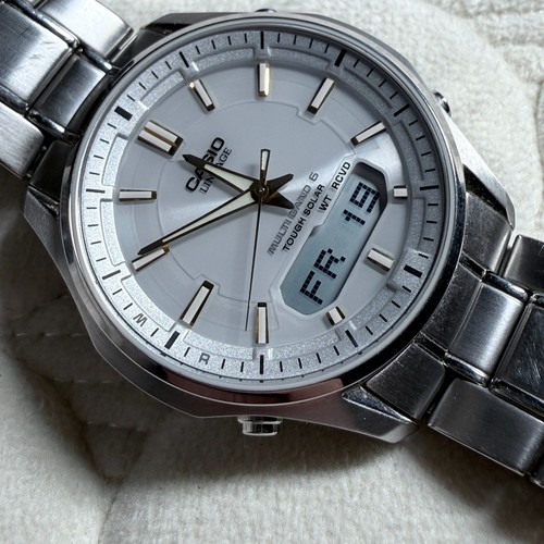 Casio LCW-N100DSE Modul 5161 Funkuhr Casio Lineage Wave Ceptor ...