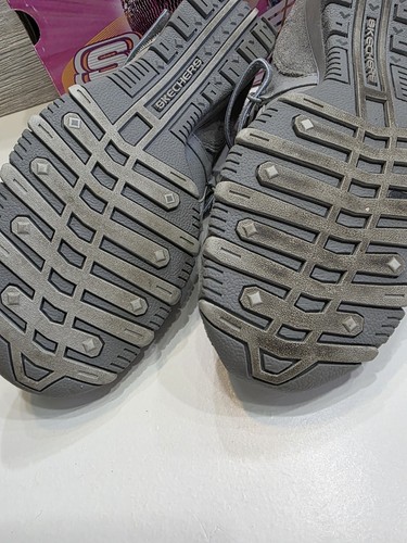 Skechers Reality Check Mary Grey 22025 Adjustable Women 9.5 Great With ...