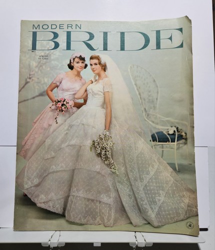 Vintage Modern Bride Magazine Spring 1959 | eBay