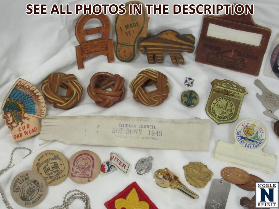 NobleSpirit (DF) Boy Scouts BSA Pins Tokens Coins Neckerchief Slides ...