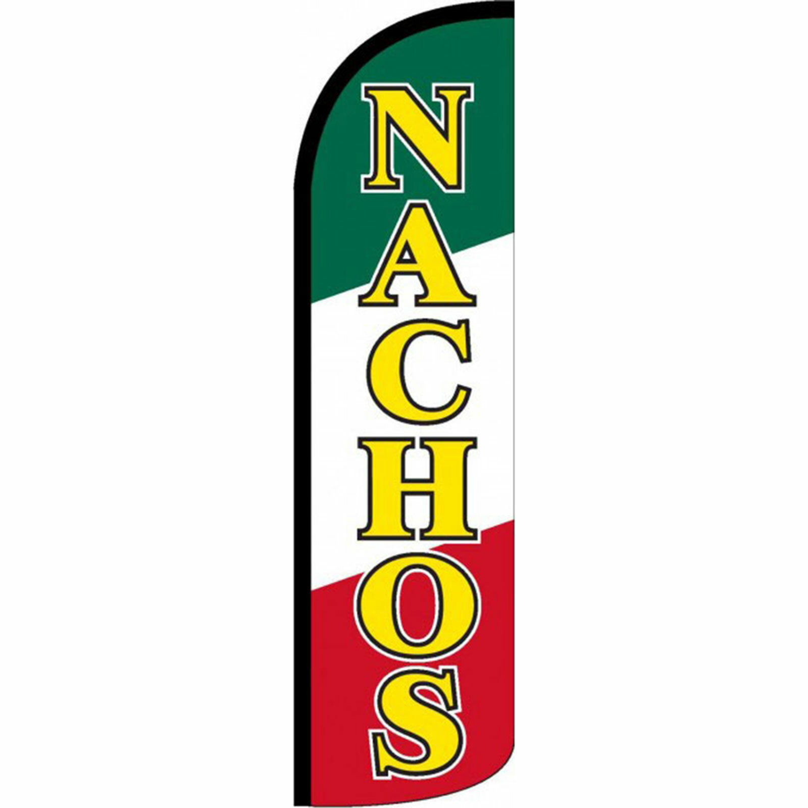 Nachos Flag Flutter Feather Banner Swooper Windless | eBay