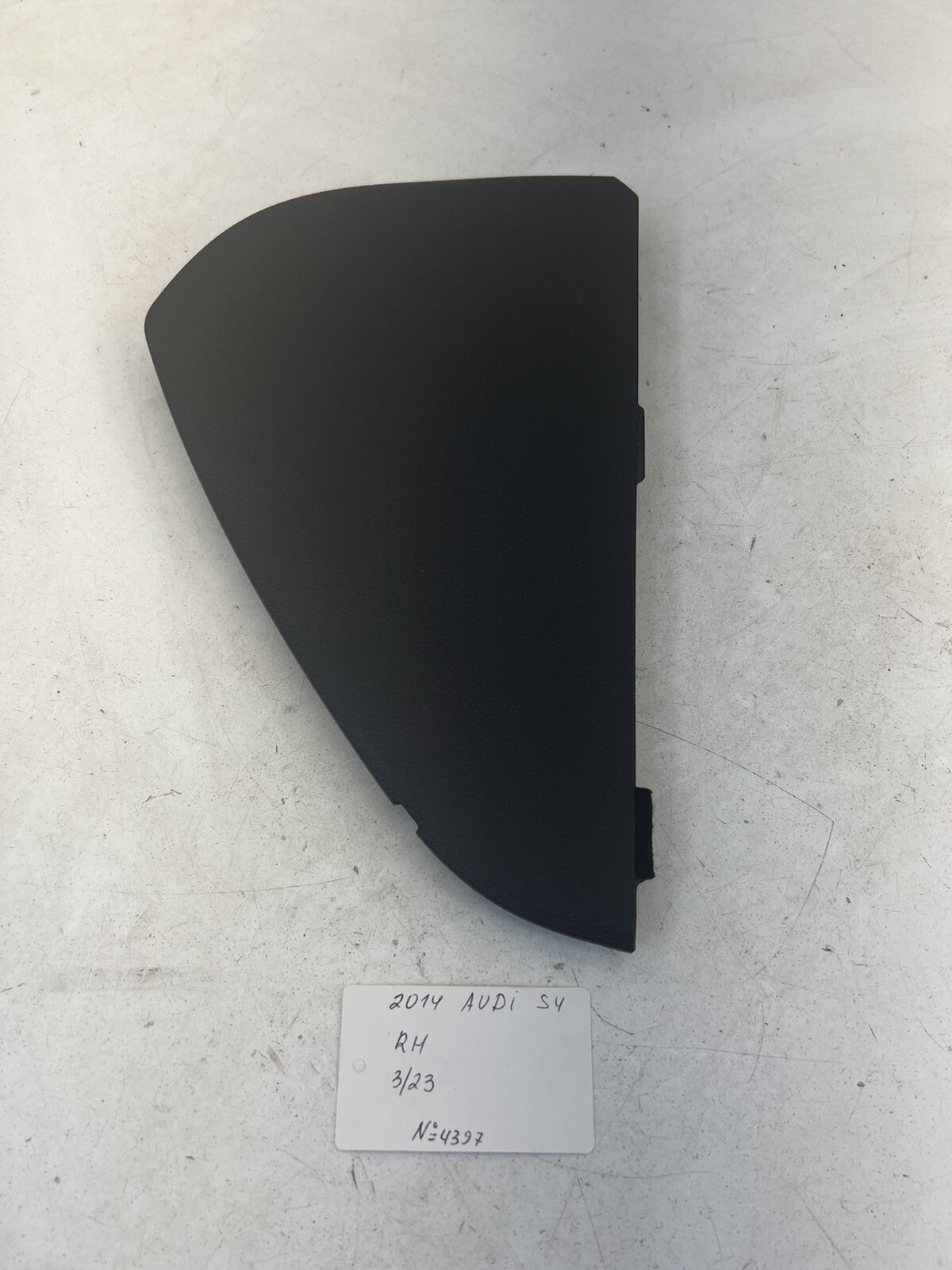 2013-2016 Audi S4 Front Right Dashbord End Cover Panel Trim OEM. | eBay