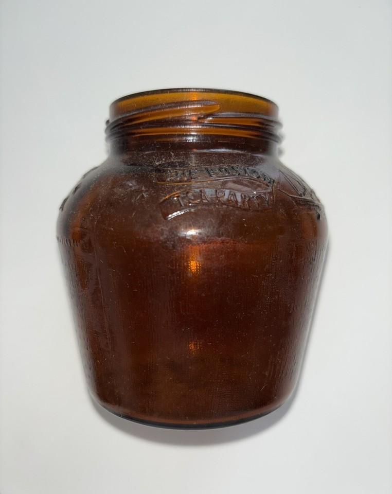 Vintage B & M Bean Jar/Bottle Glass • American Revolution • The Boston ...
