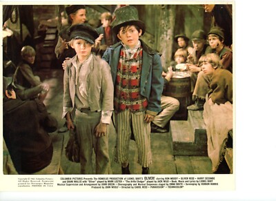 Vintage 8x10 Photo Oliver! 1968 Brit Musical Mark Lester Oliver Reed ...