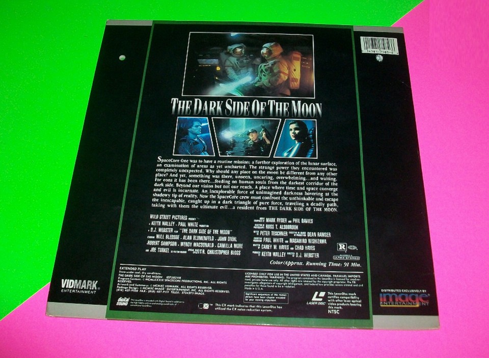 ⭐ THE DARK SIDE OF THE MOON (SOMETHING IS WAITING) - LASERDISC LD ⭐ | eBay