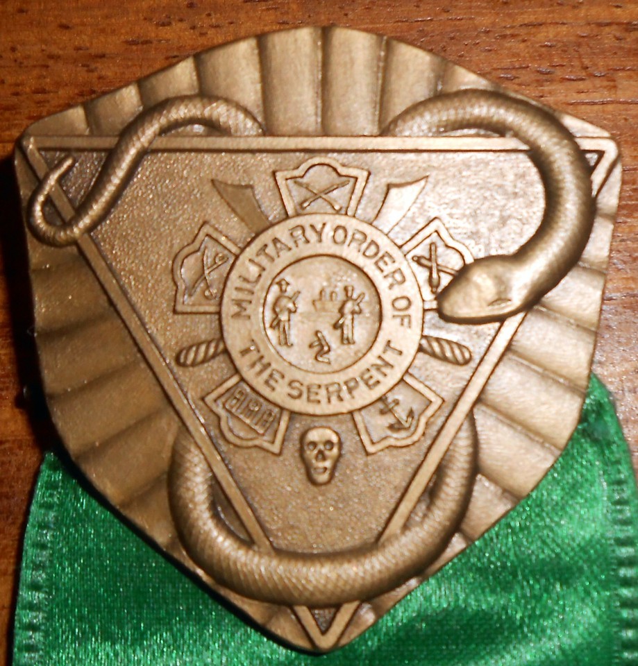 military order of the serpent, 1938 convocation medal, Portland, Oregon ...