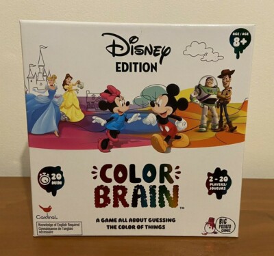 Disney Edition Color Brain Board Card Game New Sealed | eBay