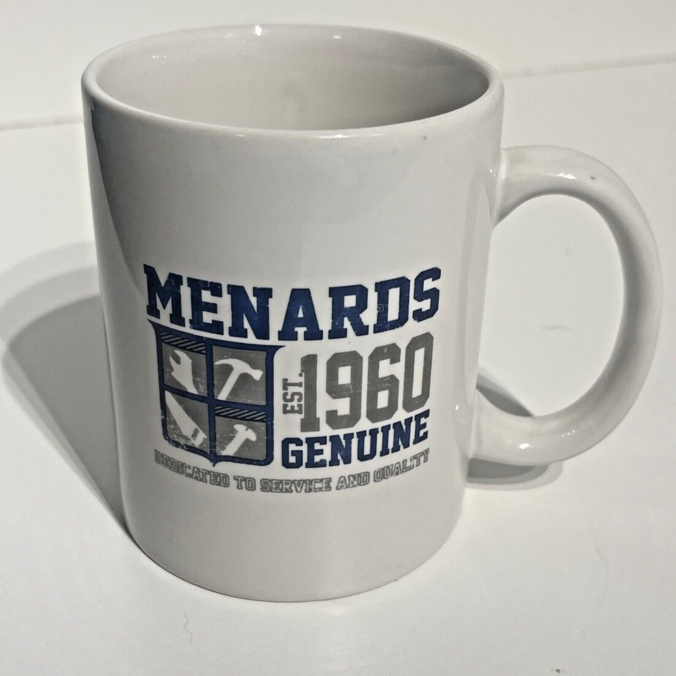 Vintage MENARD'S Coffee Mug Cup - Est 1960 Tools - 11 Oz - Collectible ...