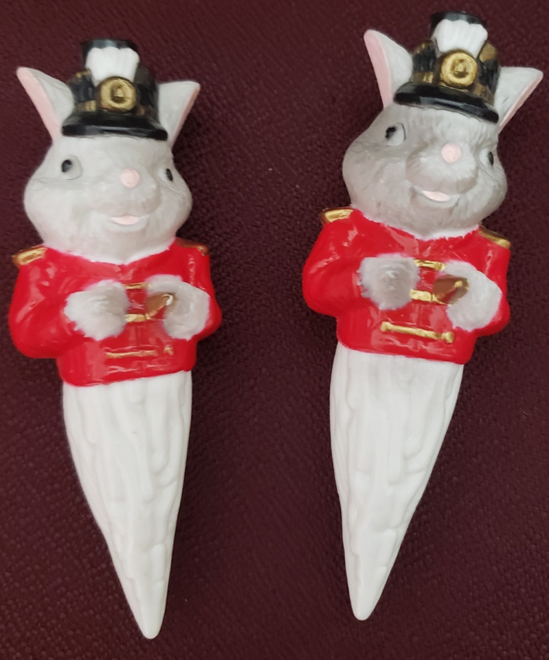 Mouse Nutcracker Ballet Soldier Celluloid Christmas Tree Ornament ...
