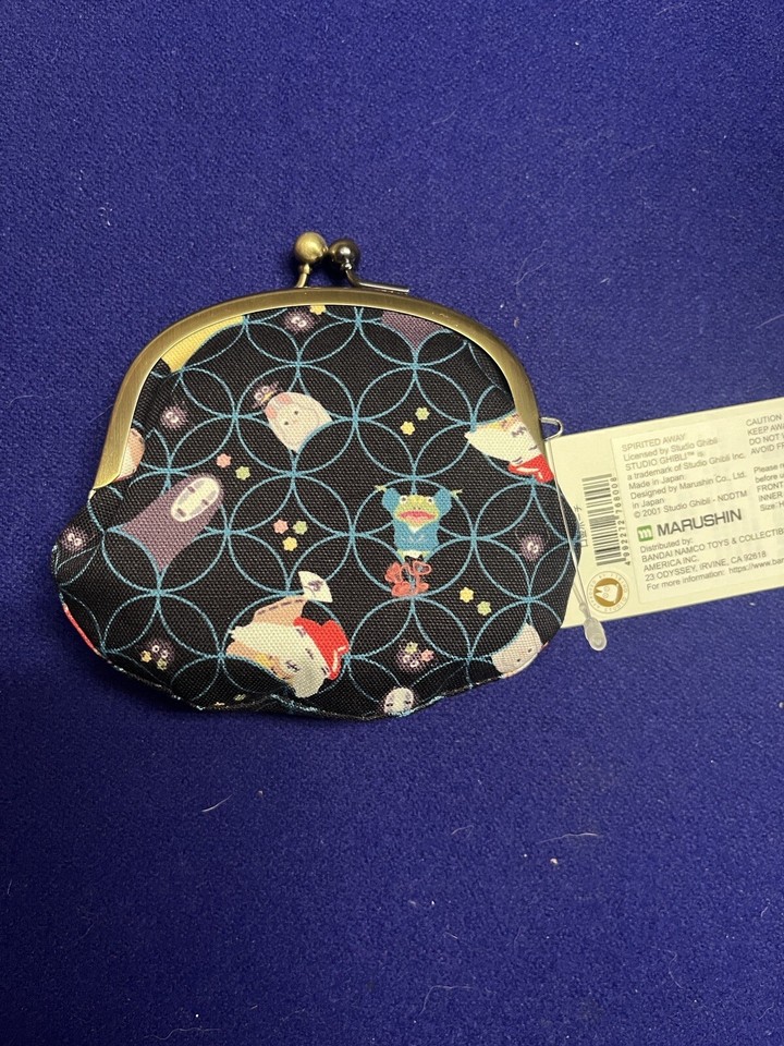 Marushin Studio Ghibli Spirited Away No Face Soot Sprites Coin Purse ...