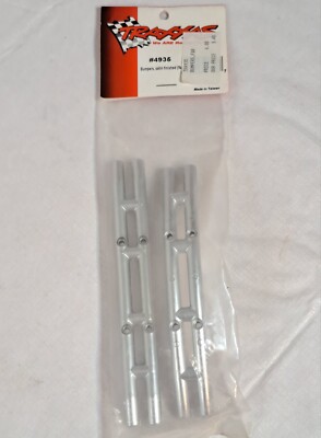 Original TRAXXAS RC Truck Car Part #4935 Satin Finish Bumpers New Old ...