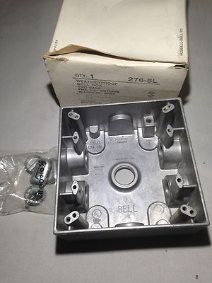 RACO 1/2" WEATHERPROOF BELL BOX LUG MOUNT 276-5L *NEW* | eBay