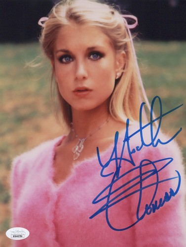 HEATHER THOMAS Signed 8x10 Photo THE FALL GUY Autograph JODI BANKS JSA ...