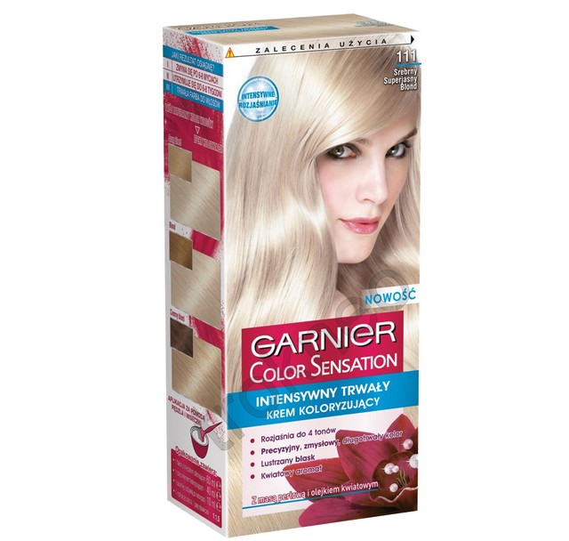 3pcs Garnier Color Sensation 111 Intense Permanent Hair Colour Cream | eBay
