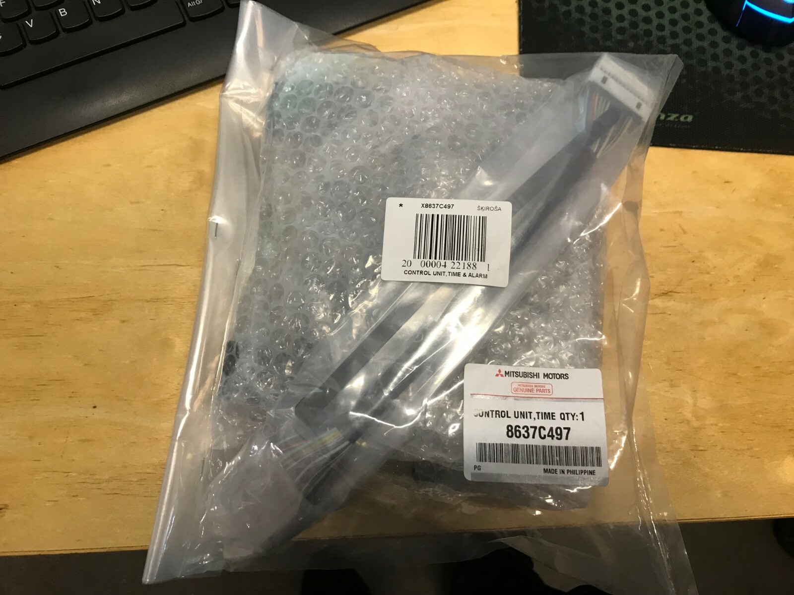 8638A163 / 8637C097 CONTROL UNIT,TIME & ALARM, GENUINE MITSUBISHI * | eBay