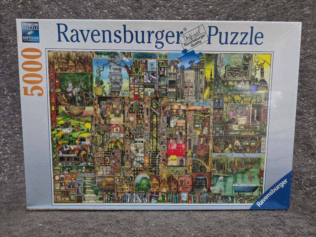 Ravensburger Jigsaw Puzzle Ravensburger Bizarre Town Jigsaw Puzzle ...