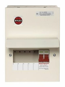 Wylex 5 Way Metal Consumer Unit, 100A, IP2XC NM 5013601094281 | eBay