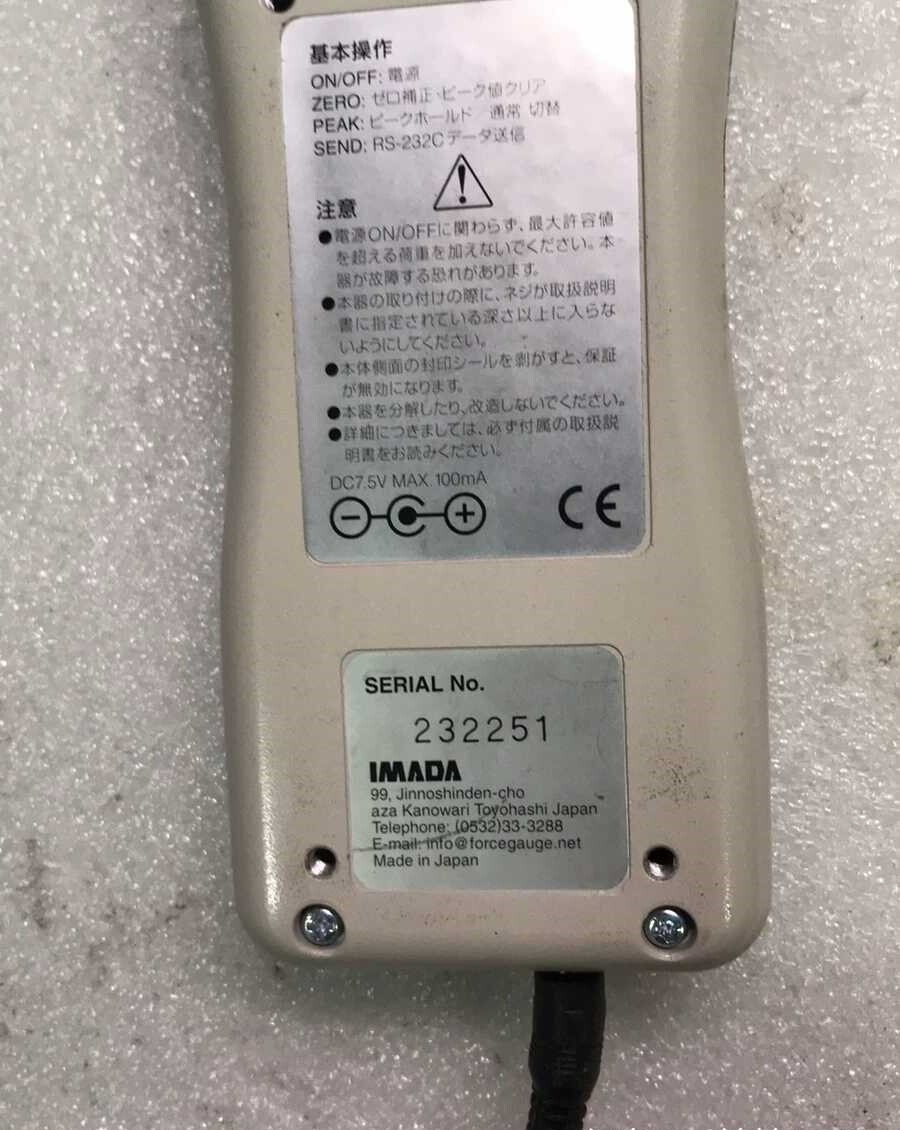 IMADA DS2-50N DIGITAL FORCE GAUGE, working | eBay