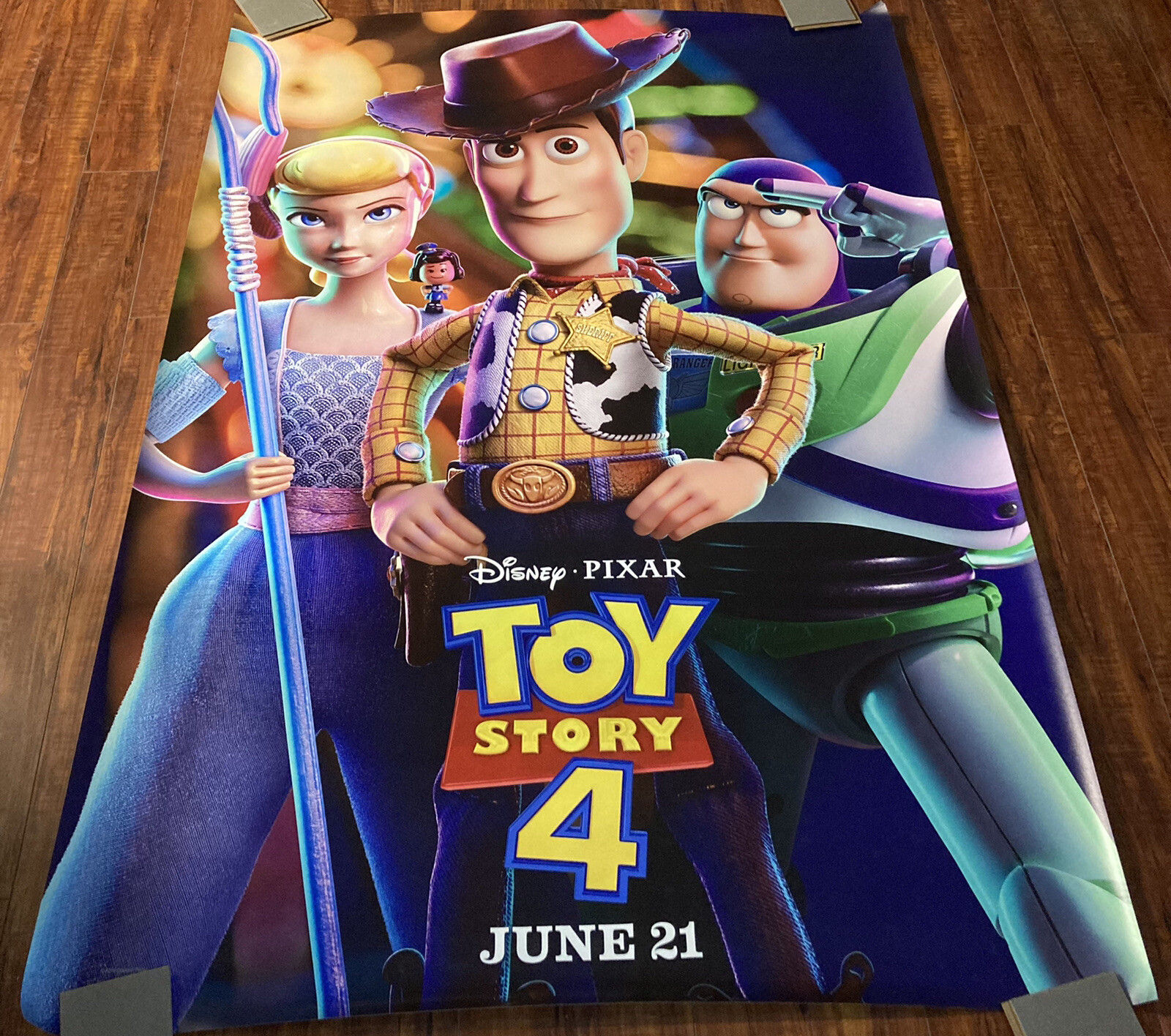 TOY STORY 4 MOVIE POSTER ORIGINAL 2019 48x70 In EBay toy-story-4-movie-poster-original-2019-48x70-in-ebay