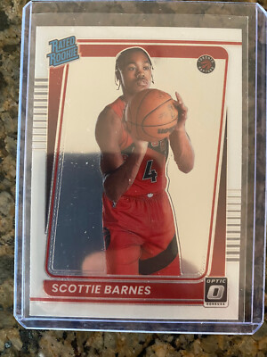 2021-22 Optic Scottie Barnes Toronto Raptors Rated Rookie RC Base | eBay