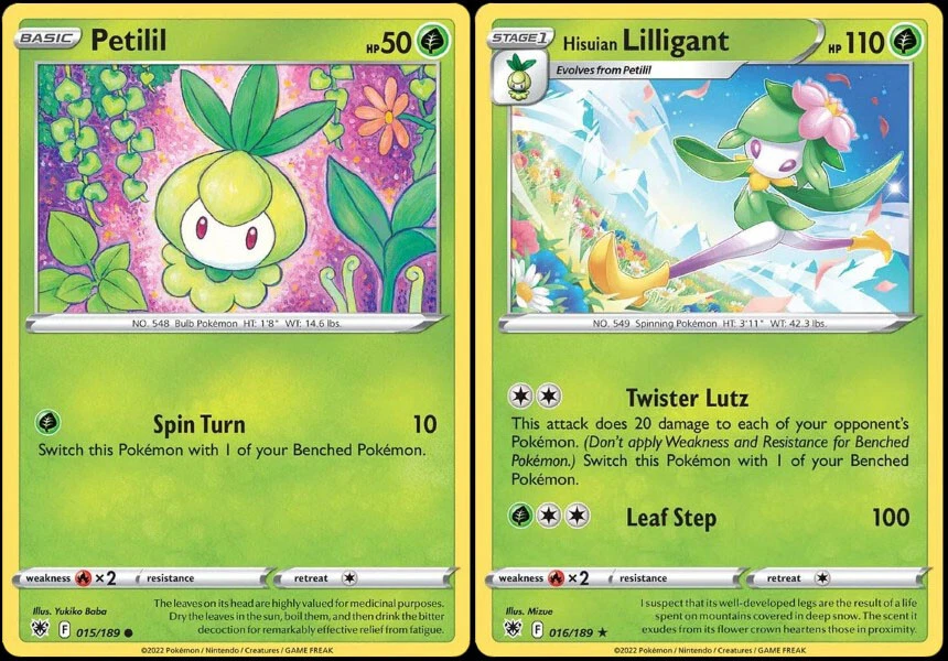 Lilligant Evolution Chart