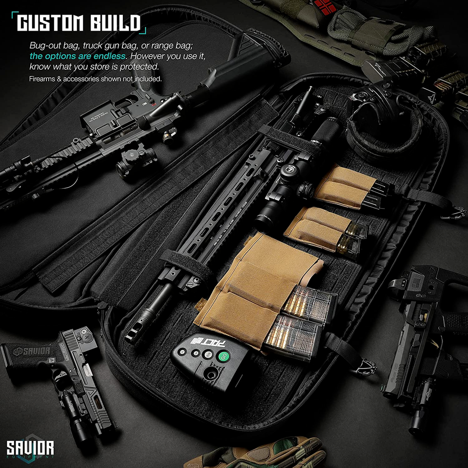Specialist 30” 34” Tactical SBR Rifle Bag Gun Backpack Soft Firearm ...