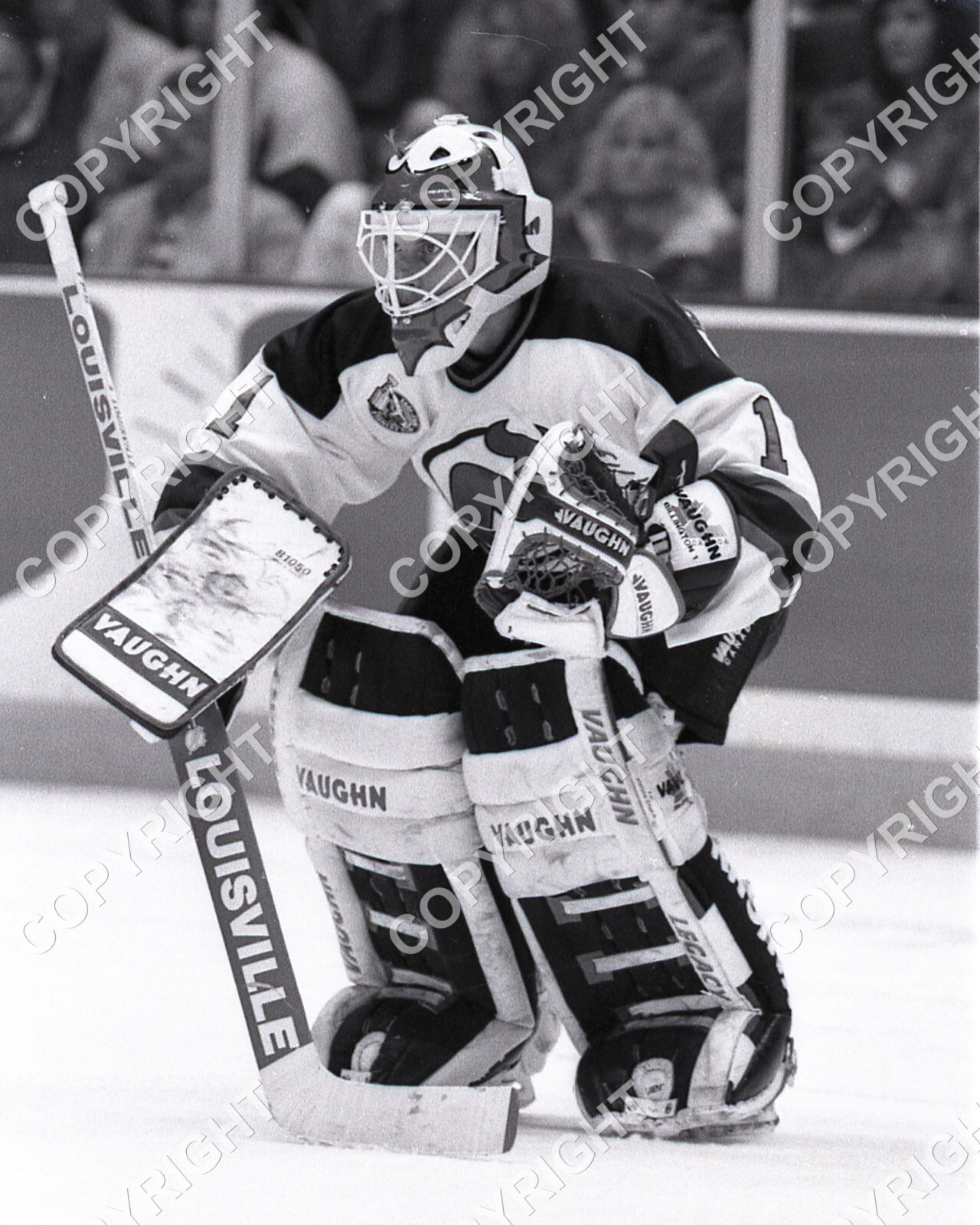 CRAIG BILLINGTON - NEW JERSEY DEVILS - Vintage 35mm B&W negative 2.16a ...