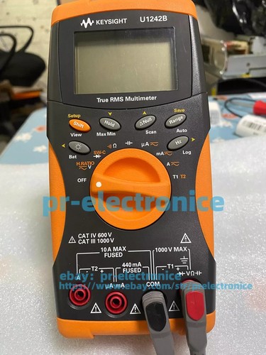 Keysight U1242B Digital True RMS Multimeter Send a pair of Taiwan watch ...