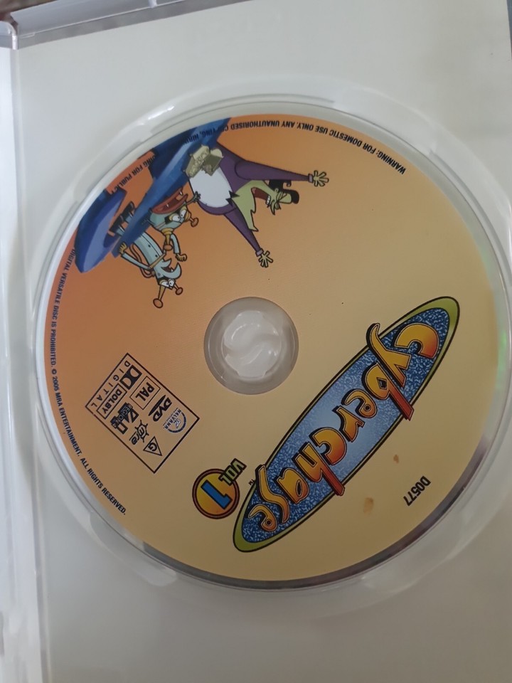 CYBERCHASE VOL 1 VOLUME ONE RARE DVD TV SERIES SHOW CULT ANIMATION ...