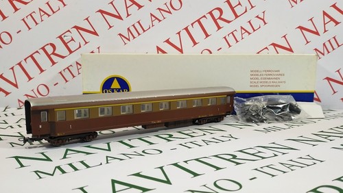 OS.KAR 3104 - H0 1/87 - CARROZZA TIPO '46 Az 13000 1^cl. C. ISABELLA FS ...