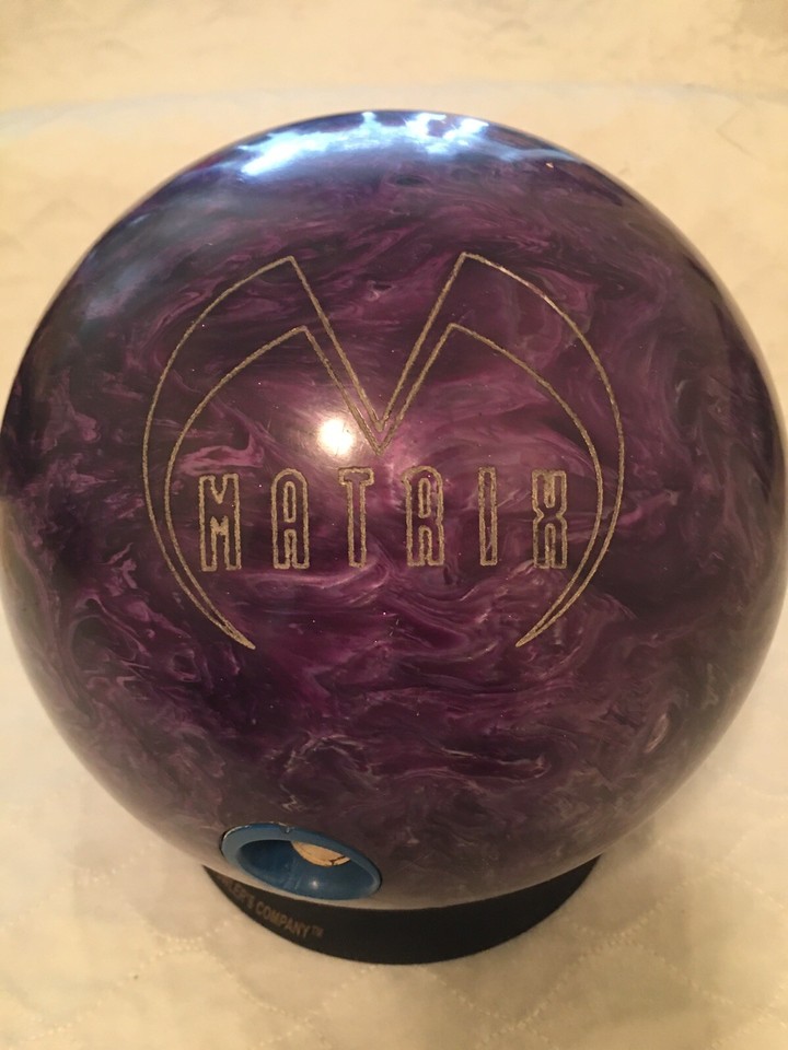 Rare 15# Ebonite Matrix Trimax II Bowling Ball, Used, Exc | eBay