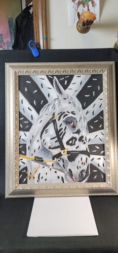 Tulsa Artist Laura Austin Original Oil On Canvas "Ella Blue I" 16"×20 ...