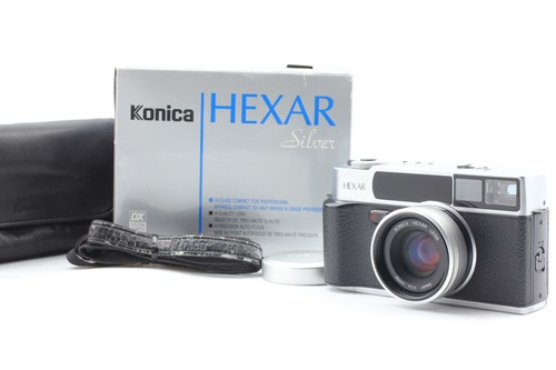 [ MINT in Box w/case] Konica Hexar AF Silver Rangefinder From JAPAN | eBay
