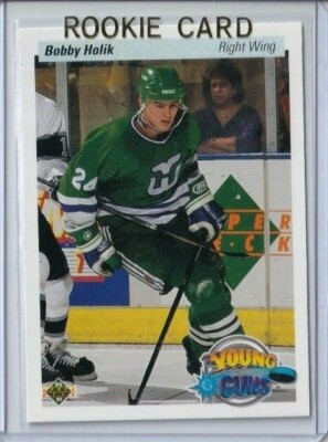1991-92 Upper Deck Bobby Holik Young Guns (YG) Rookie Card #534 RC | eBay