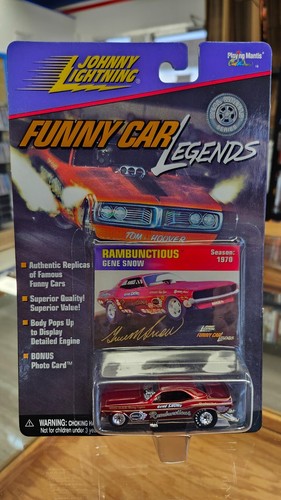 Johnny Lightning Funny Car Legends Season 1970 Rambunctious Gene Snow ...