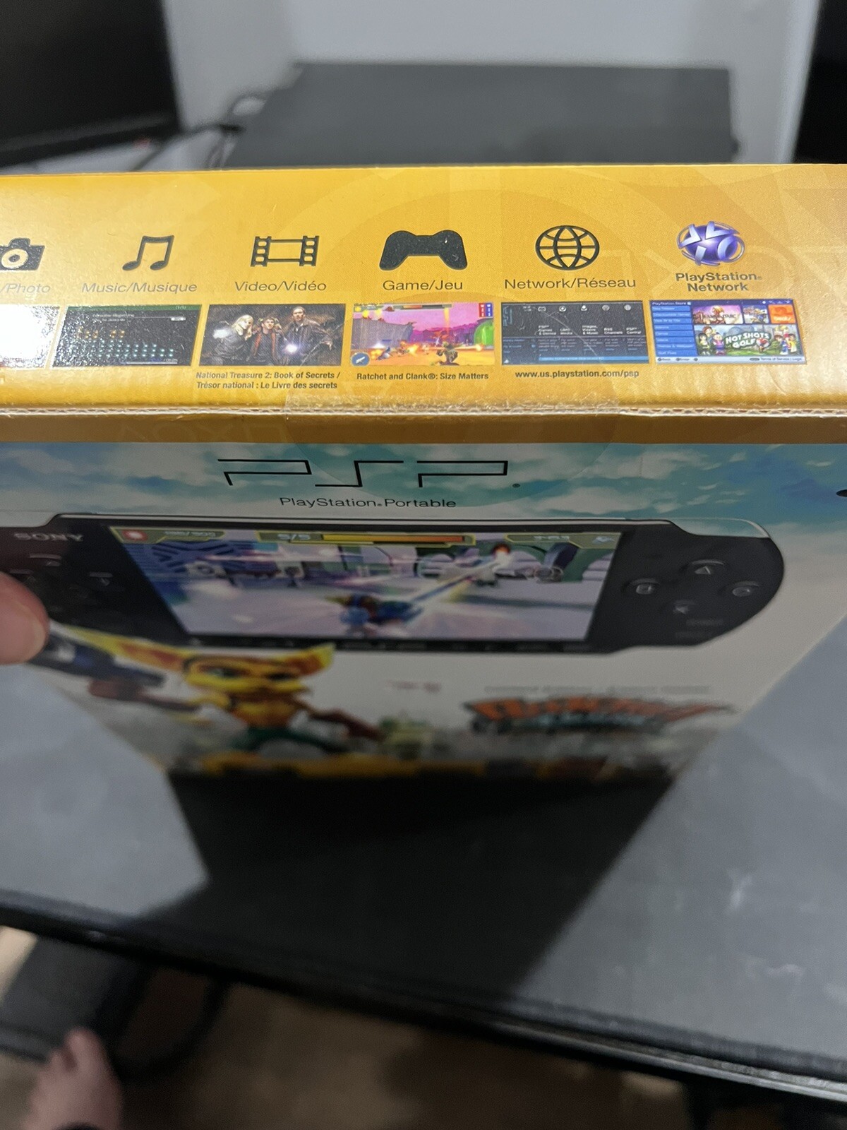 Sony PSP 3000 Ratchet & Clank Limited Edition Bundle 64MB Piano Black ...