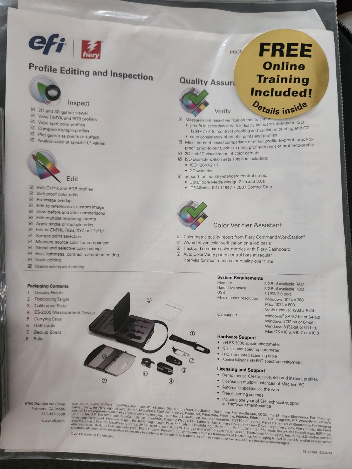 EFI ES-2000 Spectrophotometer for sale online | eBay