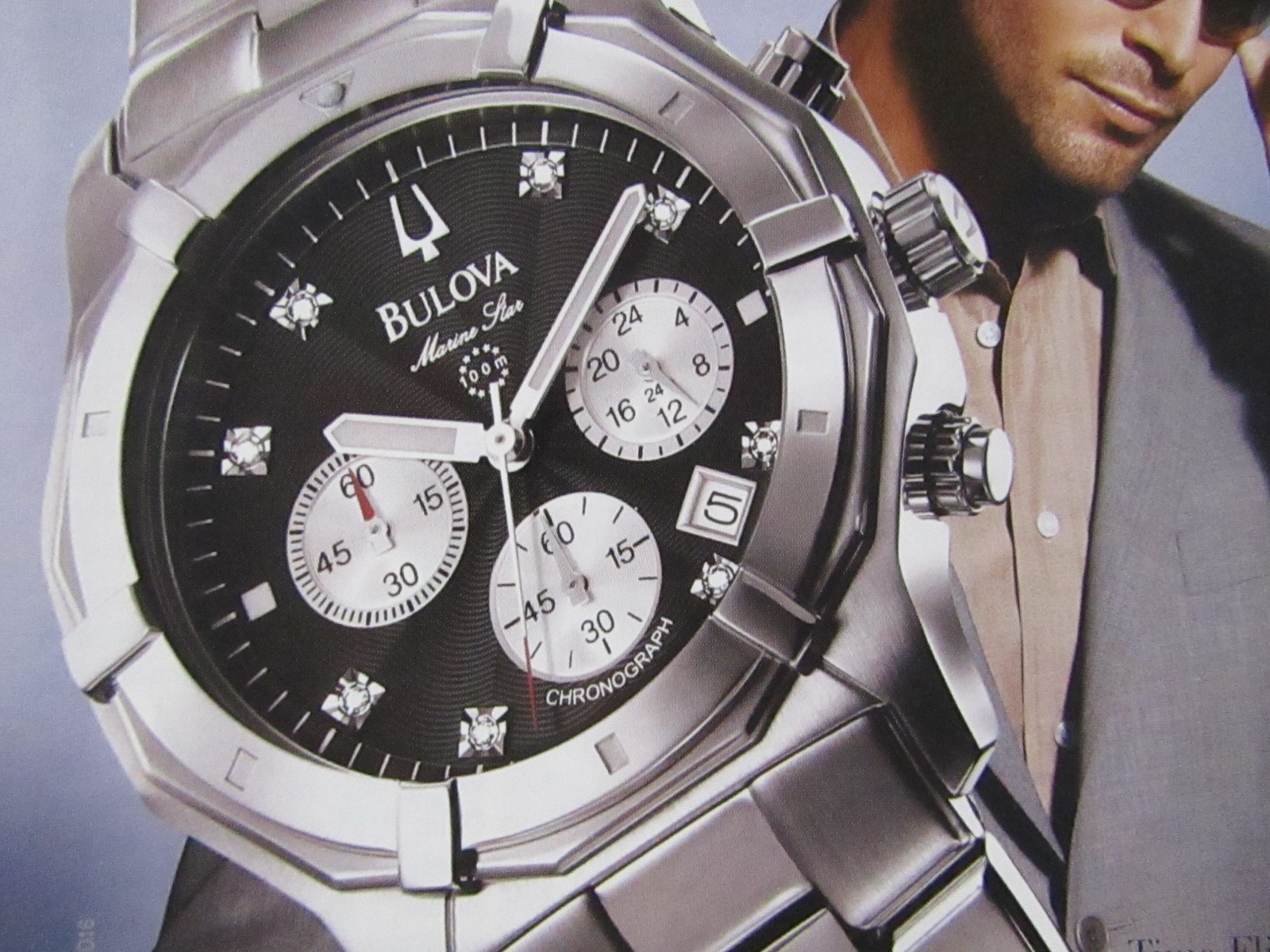 2007 Bulova Marine Star Diamonds Original Print Ad 8.5 x 11" | eBay