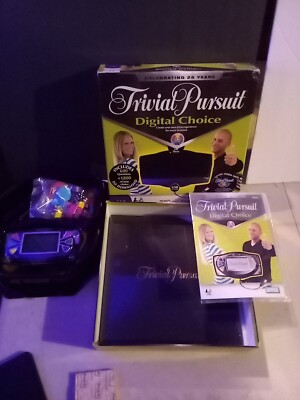 Adult Trivial Pursuit Digital Choice Game 25th Celebration Edition OPEN ...