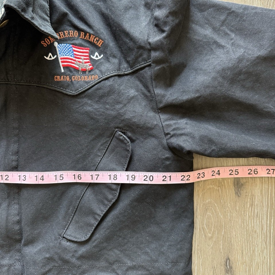 Schaefer Outfitter Jacket Style 202 Mens Size Small Black Canvas ...