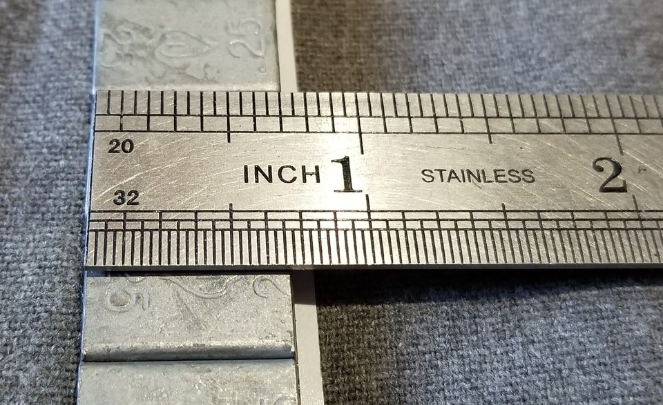 HO Model Railroad Train 1/4 Oz CAR WEIGHTS Adhesive Back LEAD FREE Iron ...