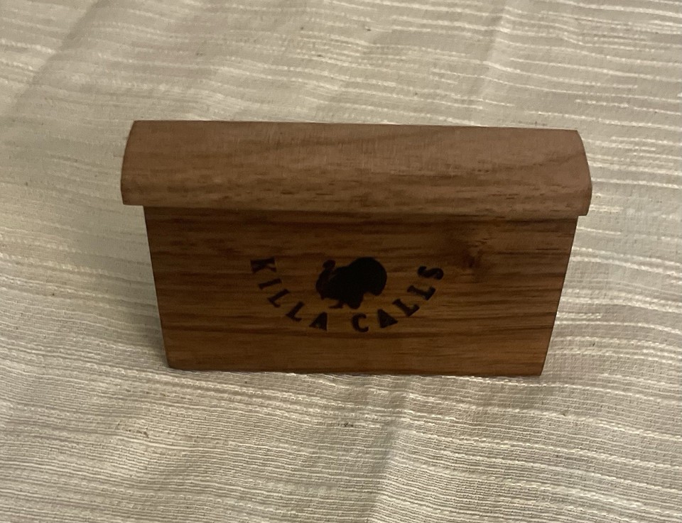 Cedar Scratch Box Turkey Call | eBay