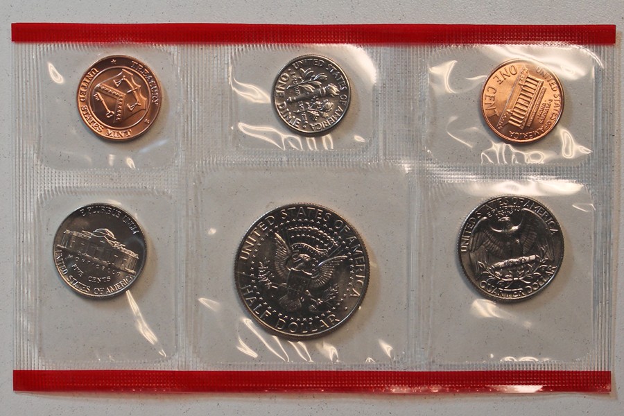 1990 PD US Mint Set (OGP) 10 coins | eBay