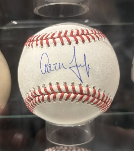 AARON JUDGE AUTOGRAPHED BASEBALL WITH COA & HOLOGRAM | eBay