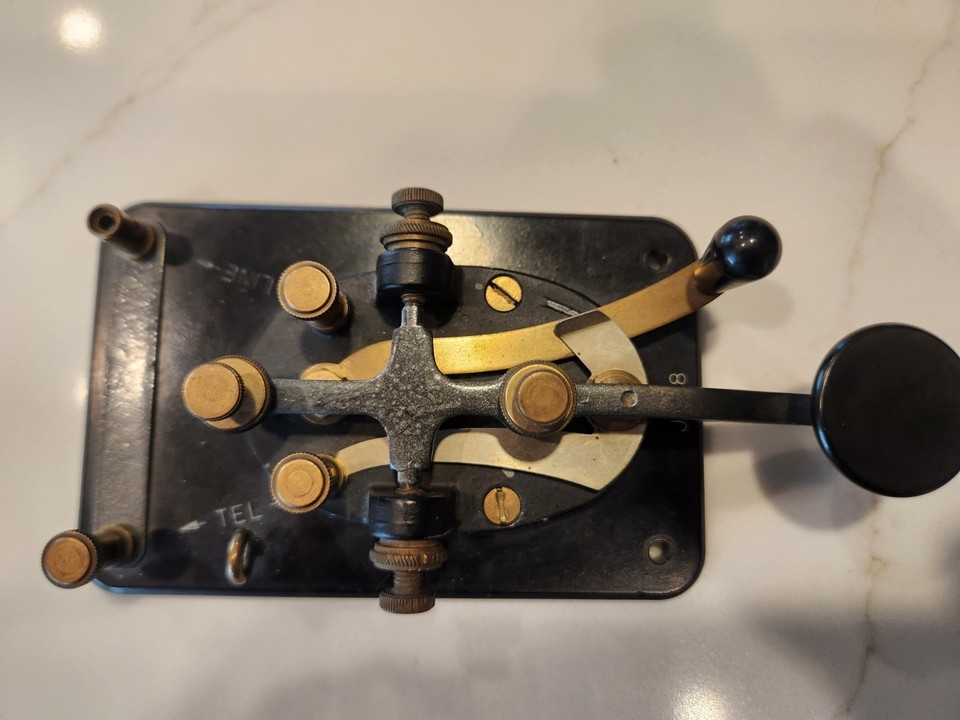 WW2 US Army Signal Corps Type J-38 Telegraph Code Key Lionel | eBay