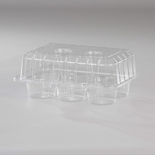 OPS Plastic Food Container Clear 9.375" L x 6.75 W x 4.062" D | 350 ...