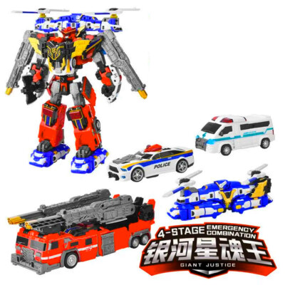 TOBOT V Gigant Saver 4 stage Emergency Combination Giant Justice ...