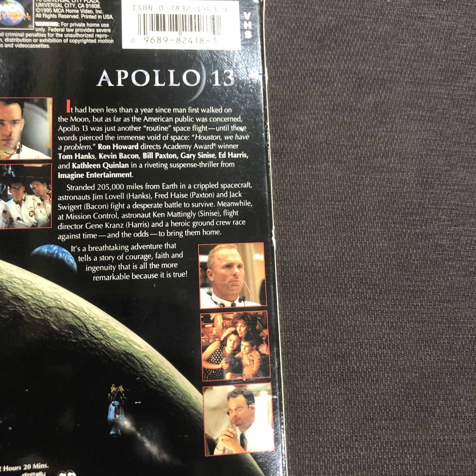Apollo 13 (VHS, 1995) 96898241830| eBay