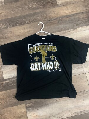 DAT WHO WE DAT Boot New Orleans Saints Super Bowl Champions 2010 Who ...